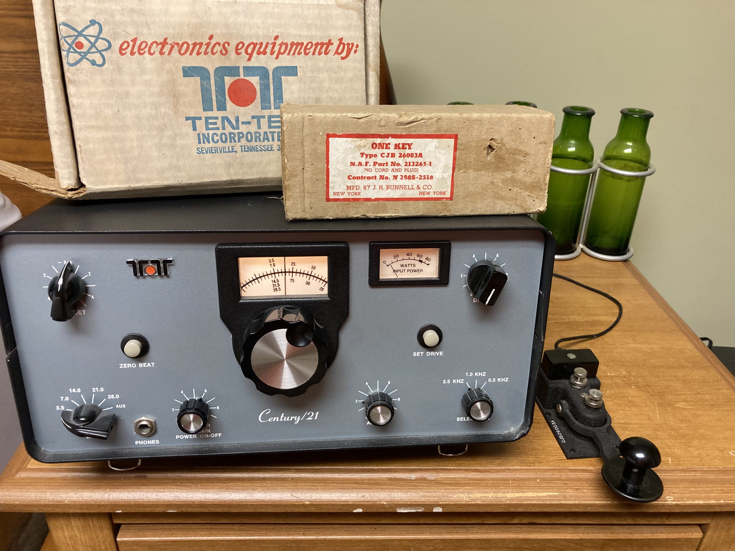 Vintage Ham Radio TenTec Century 21 - N1HN